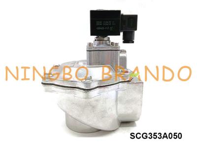 China SCG353A050 2'' Threaded 353 Series Diaphragm Solenoid Pulse Jet Valve For Dust Collector for sale