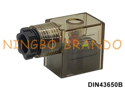 Cina Connettore della bobina del solenoide della forma B MPM di BACCANO 43650 con l'indicatore della luce del LED in vendita