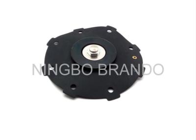 China Black Pneumatic Pulse Solenoid Valve Diaphragm With 8 Mounting Hole Number for sale