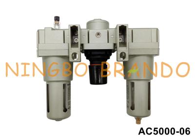 China AC5000-06 3/4'' SMC Type Air Filter Regulator Lubricator Pneumatic FRL Unit for sale