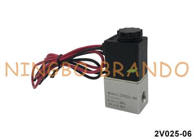 Китай 2V025-06 Тип Airtac Водный воздушный соленоидный клапан 1/8' DC12V DC24V AC110V AC220V продается