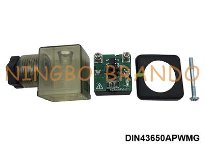 Cina DIN43650A Collettore di bobina della valvola solenoide a risparmio energetico 12VDC 24VDC 2P+E IP65 in vendita