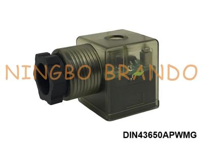 Cina DIN43650A Collettore di bobina della valvola solenoide a risparmio energetico 12VDC 24VDC 2P+E IP65 in vendita