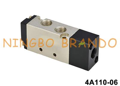 China 4A110-06 1/8' de comprimento de válvula pneumática piloto de ar 5 vias 2 posição à venda