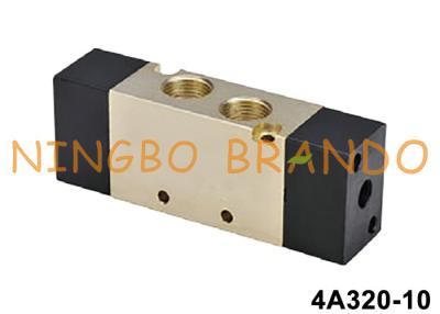 China 4A320-10 3/8" válvula pneumática de duplo piloto de ar 5/2 vias à venda