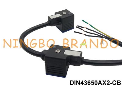 Cina Connessione di valvola solenoide a doppia testa DIN43650A con cavo stampato in vendita