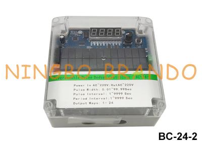 China 24 Lines Dust Collector Sequential Timer Controller 220VAC Input 220VAC Output for sale