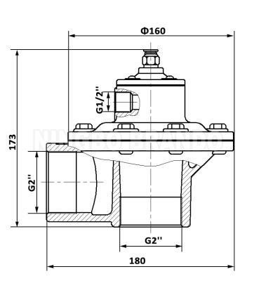 China BFEC MF-Z-50S 2'' Thread Air Control Pulse Jet Valve For Dust Collector for sale