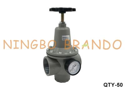 Cina QTY-50 2'' 1 MPa Valvola di riduzione della pressione del regolatore pneumatico dell'aria con calibro in vendita