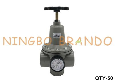 Cina QTY-50 2'' 1 MPa Valvola di riduzione della pressione del regolatore pneumatico dell'aria con calibro in vendita