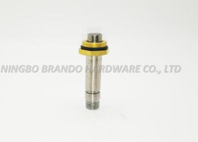 China No Groove 430FR Movable Core/Mixed Material Solenoid Stem With Brass Pentagon Seat for sale