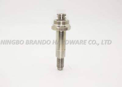 China Three Way Two Position Solenoid Stem With Male Thread Connection/Four Vertical Grooves Movable Core for sale