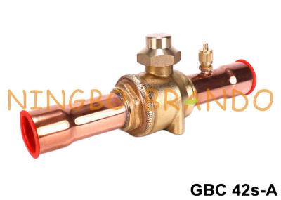China GBC 42s Danfoss Type 009G7099 Shut-off Ball Valve With Access Port for sale