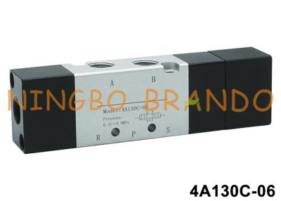 China Airtac Type 4A130C-06 1/8'' Pneumatic Air Pilot Valve 5/3 Way for sale