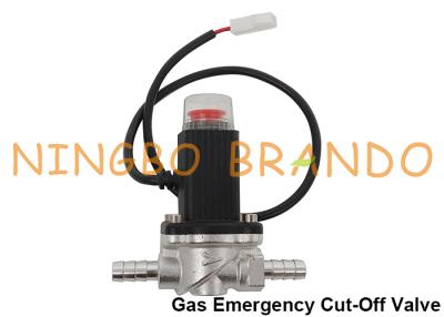 China Quick Connector Emergency Automatic Shut-Off Solenoid Valve For Gas Line for sale