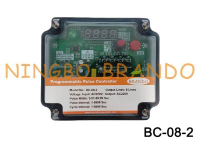 China 220VAC In 220VAC Out 8 Lines Pulse Valve Timer Controller For Dust Collector for sale