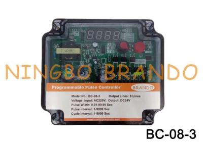 China 8 Lines 220VAC Input 24VDC Output Pulse Valve Controller For Dust Collector for sale