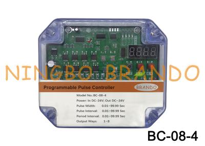 China 8 Lines 24VDC Input 24VDC Output Pulse Valve Timer Controller For Dust Collector for sale