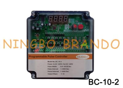 China 220VAC In 220VAC Out 10 Lines Pulse Valve Timer Controller For Dust Collector for sale