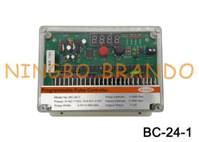 China 110VAC Input 1110VAC Output 24 Lines Dust Collector Sequential Timer Controller for sale