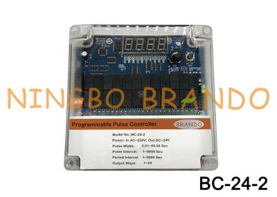 China 24 Lines 220VAC Input 220VAC Output Pulse Valve Controller For Dust Collector for sale