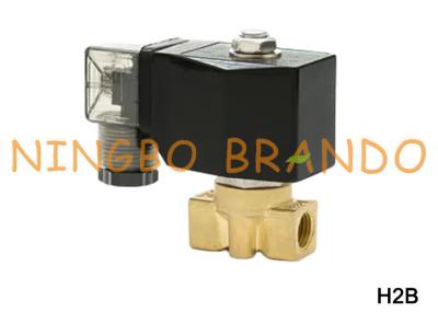 China 1/8'' Inch High Pressure Brass Solenoid Valve 100 bar 120 bar for sale