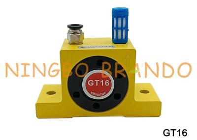 China GT16 1/4 BSPP Golden Pneumatic Turbine Vibrator For Industrial Hopper for sale