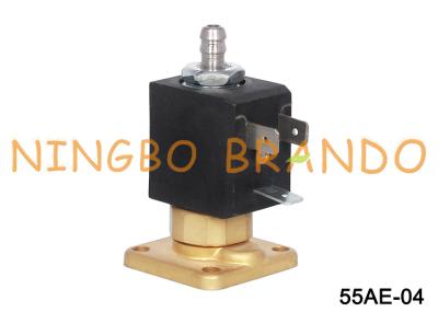 China Flange 3 Way Coffee Maker Brass Espresso Coffee Maker Brass Solenoid Valve for sale