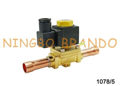 China Castel Type 1078/5 Air Conditioning Freezer Solenoid Valve Normally Closed for sale