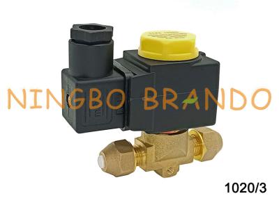 China 1020/3 Refrigeration Solenoid valve Castel Type NC Flared Connection 3/8'' for sale