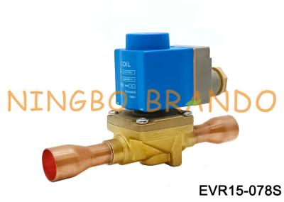 China Danfoss Type 032L1225 Solenoid Valve 7/8 in EVR 15 ODF NC for sale