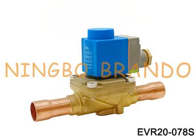 China Danfoss Type 032L1240 Solenoid Valve 7/8 in EVR 20 ODF AC220V DC24V for sale