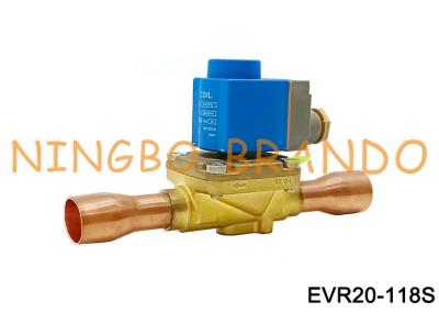 China Danfoss Type EVR 20 Solenoid Valve 1-1/8 inch ODF NC 032L1244 for sale