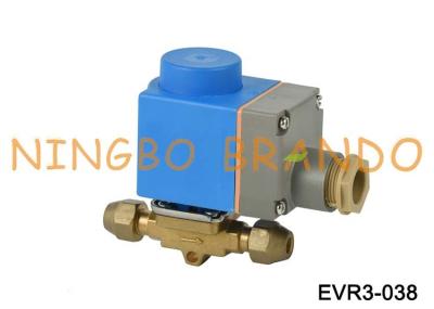 China Solenoid valve Danfoss Type EVR 3 NC Flared 3/8'' SAE 032F8116 for sale