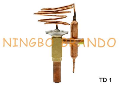 China Thermostatic expansion valve Danfoss Type TD1 R134a R22 R407C R404A for sale