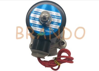 China Normally Closed Solenoid Pneumatic Valve / Thread Water Solenoid Valve 1/2