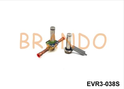 China Medium Pressure Refrigeration Solenoid Valve EVR3-038S 220VAC 12VDC for sale