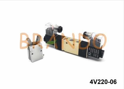 China De pneumatische Reeks van de de Controleklep 4V van de Solenoïdelucht voor CNC Machines AC220V DC24V Te koop