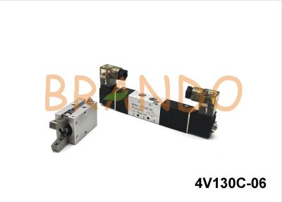 China Flow Control Pneumatic Solenoid Valve 220V AC 1/8'' For Automation Equipment for sale