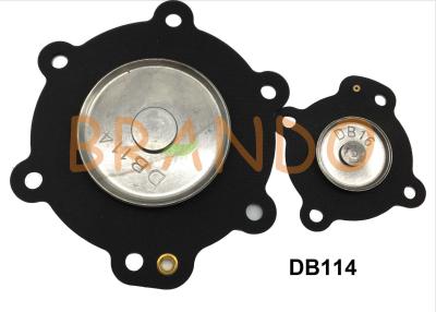 China Industrial Dust Collector System MECAIR Type Pulse Valve Diaphragm DB114 With Good Sealing for sale