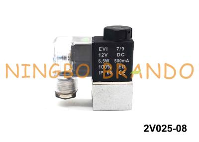 Китай 1/4" тип путь сразу действующий НК 2В025-08 Айртак клапана соленоида 2/2 жидкого контроля пневматический продается