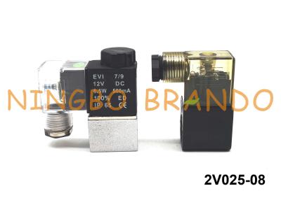 China 1/4" tipo manera neumática NC de actuación directa de 2V025-08 Airtac de la válvula electromagnética 2/2 del control flúido en venta