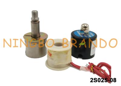 China UNI-D Type SUS-08 G1/4'' Stainless Steel Solenoid Valve DC24V AC220V for sale