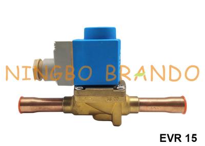 China Danfoss Type EVR15 Series 5/8'' ODF Solder Solenoid Valve 032F2193 for sale