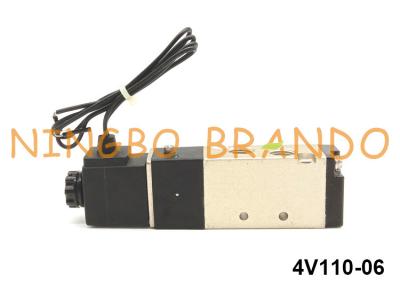 Китай 1/8" тип пневматический путь 24VDC NPT 4V110-06 Airtac клапана соленоида 5/2 продается