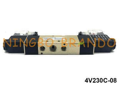 Китай Тип пневматический клапан соленоида 1/4" 4V230C-08 Airtac 5 положение 24V пути 3 продается