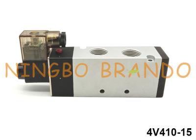 China 5/2 de válvula de solenoide pneumática Airtac da maneira datilografa 4V410-15 1/2” 220V 24V à venda