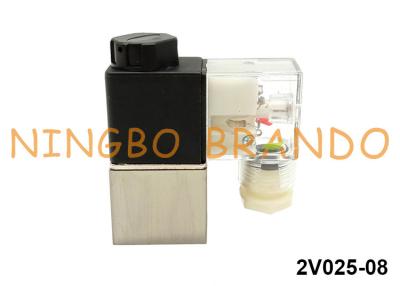 Китай тип пневматический клапан соленоида 1/4" 2V025-08 Airtac NPT 12VDC 24VDC продается