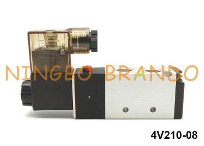 中国 Airtacのタイプ空気の空気電磁弁4V210-08-DC24V 1/4" NPT 販売のため