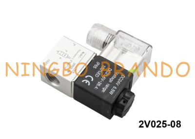 Китай тип пневматический клапан соленоида 1/4" 2V025-08 Airtac 24V DC DC 12V продается